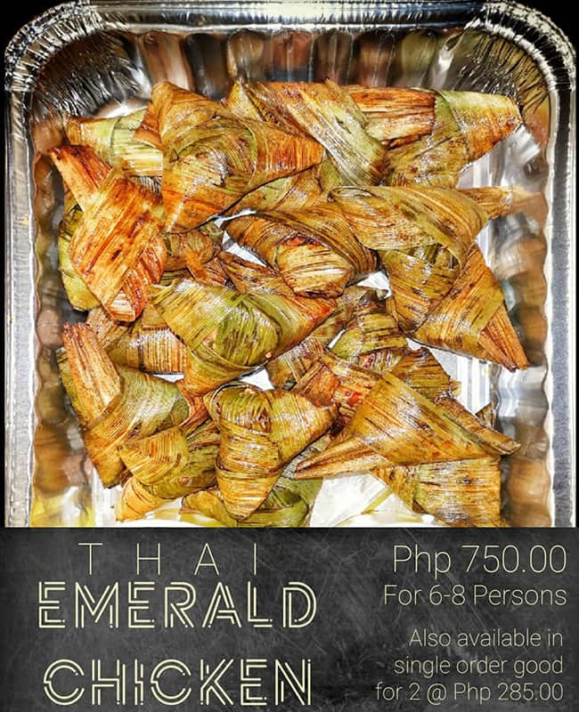 Menu at Basil - Podium restaurant, Mandaluyong