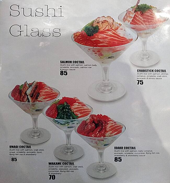 Menu at Nama Sushi by Sushi Masa restaurant, Tangerang