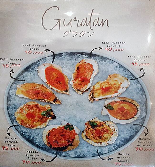 Menu at Nama Sushi by Sushi Masa restaurant, Tangerang