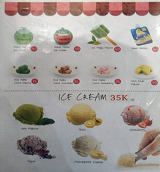 Menu at Nama Sushi by Sushi Masa restaurant, Tangerang