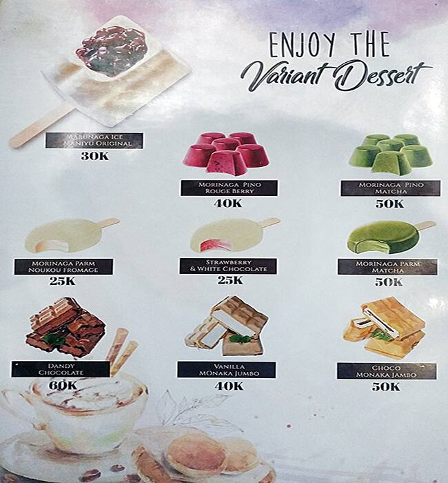 Menu at Nama Sushi by Sushi Masa restaurant, Tangerang