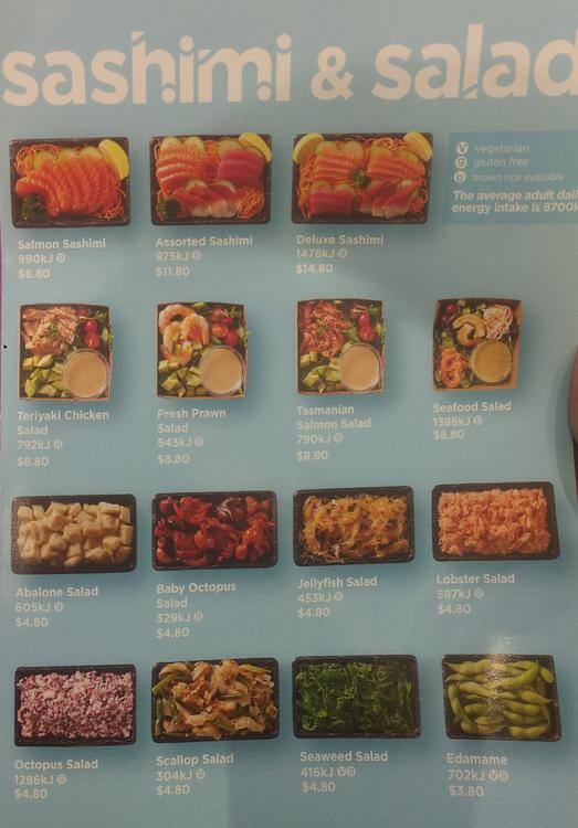 Menu at Sushi Hub pub & bar, Browns Plains