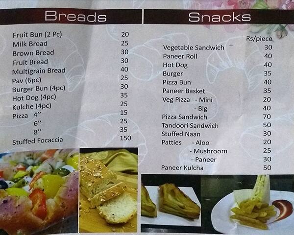 Menu at The Drooling Dessert, New Delhi