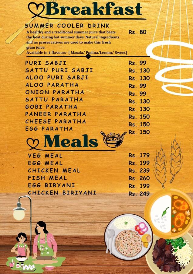 Menu of Indian Delicacies, KR Puram, Bangalore