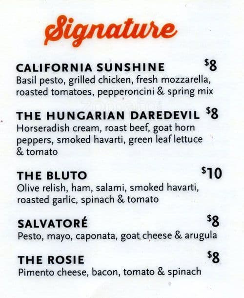 Menu at Market Cocina pub & bar, Austin, Domain Dr