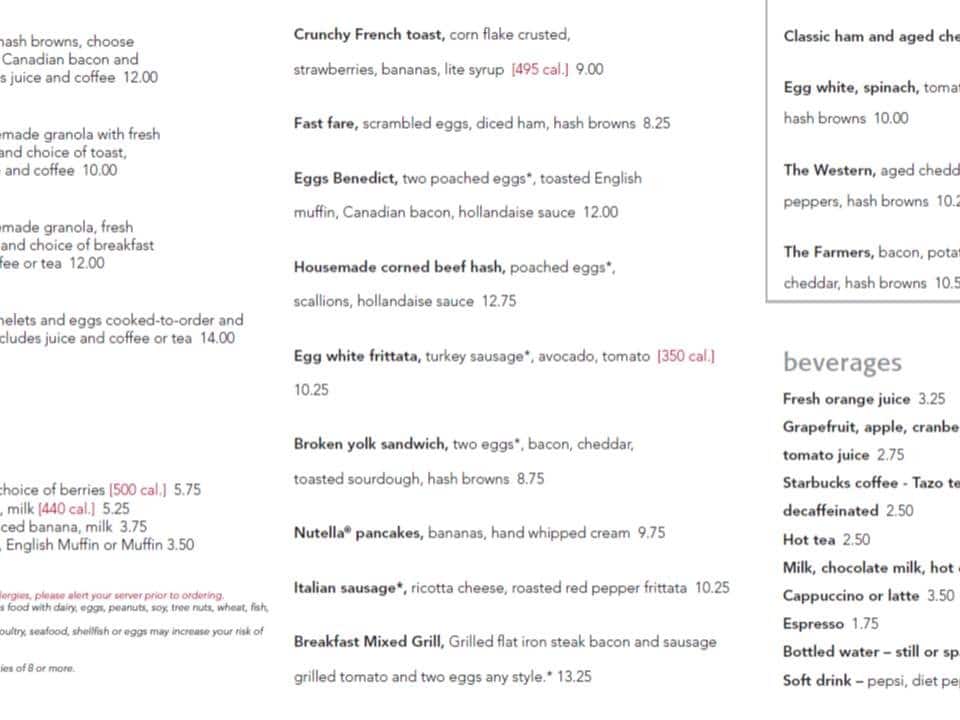 Menu at Two Rivers Grille restaurant, West Des Moines