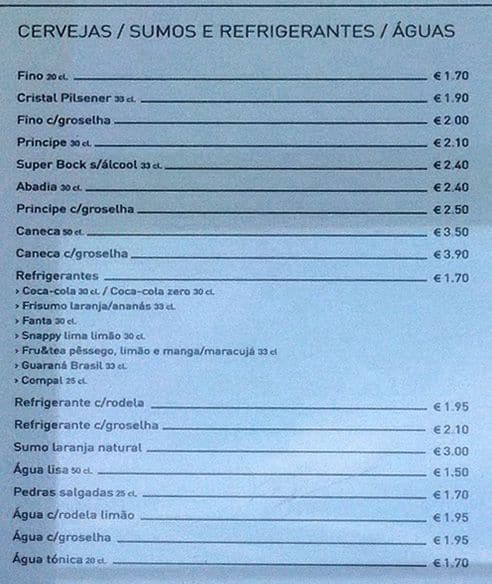 Menu em Cufra Grill restaurante, Porto, Via do Castelo do Queijo 395 ...