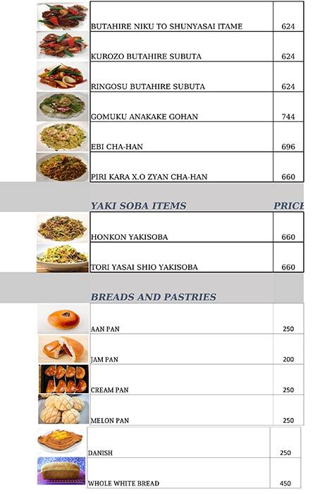 Menu at 29th The Grill, Gurugram, 353-357