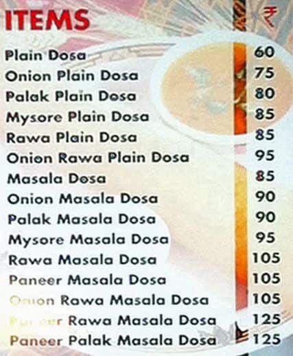 Menu at Coco Leaf, Gurugram Rural