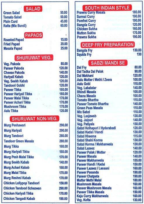 Amma's Menu, Menu for Amma's, Malad West, Mumbai - Zomato
