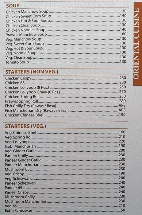 Menu at Brothers Kitchen, Mumbai, 5R7P+F2G