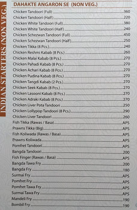 Menu at Brothers Kitchen, Mumbai, 5R7P+F2G