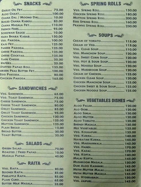 Hotel V.V. Menu, Menu for Hotel V.V., Virar, Mumbai - Zomato