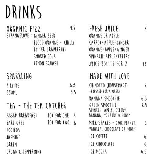 Menu at Mister Sunshine's fast food, Thebarton