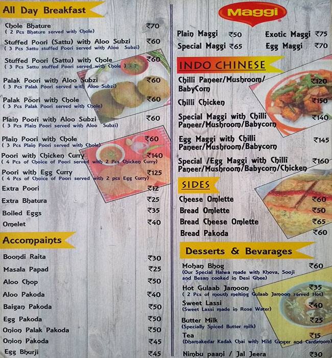 Menu at Litti Twist, Bengaluru, #5