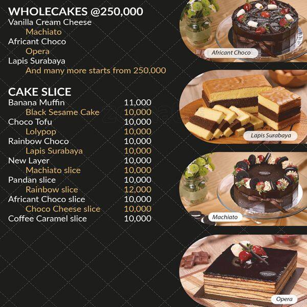 Menu at Shokupan Bakery & Pastries, Jakarta, Pondok Indah Mall 1