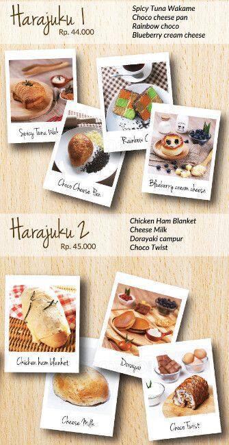 Menu at Shokupan, Jakarta, Plaza BII