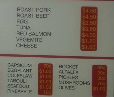 Menu at Tastify restaurant, Richmond