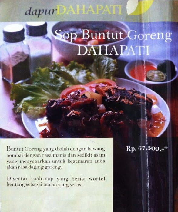 Dapur Dahapati Menu, Menu for Dapur Dahapati, Riau, Bandung - Zomato ...