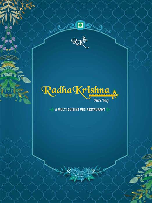 Menu of Radha Krishna, Matunga East, Mumbai