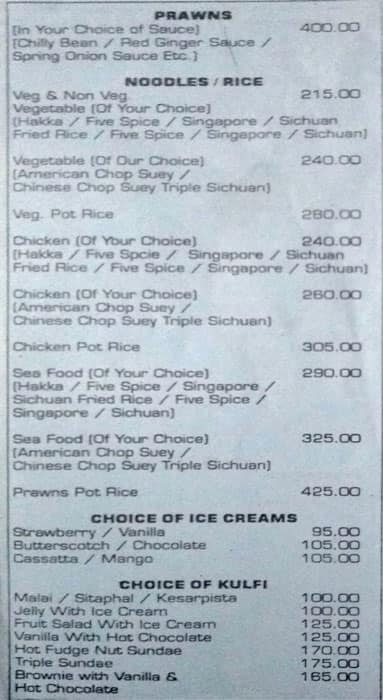 Menu at MidLand Restaurant And Bar, Navi Mumbai, Railway Station