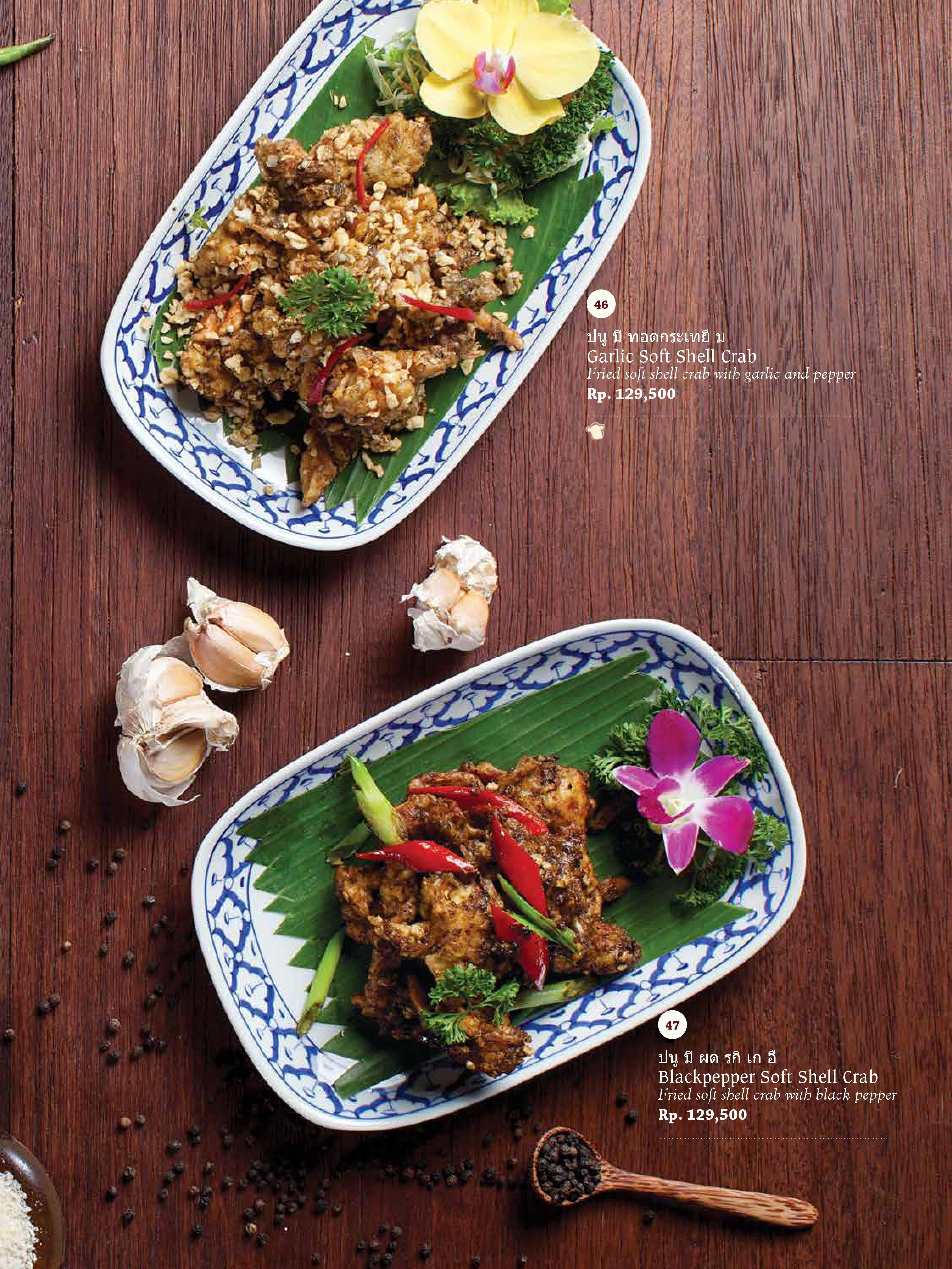 Carta del restaurante Jittlada, Tangerang, Living World