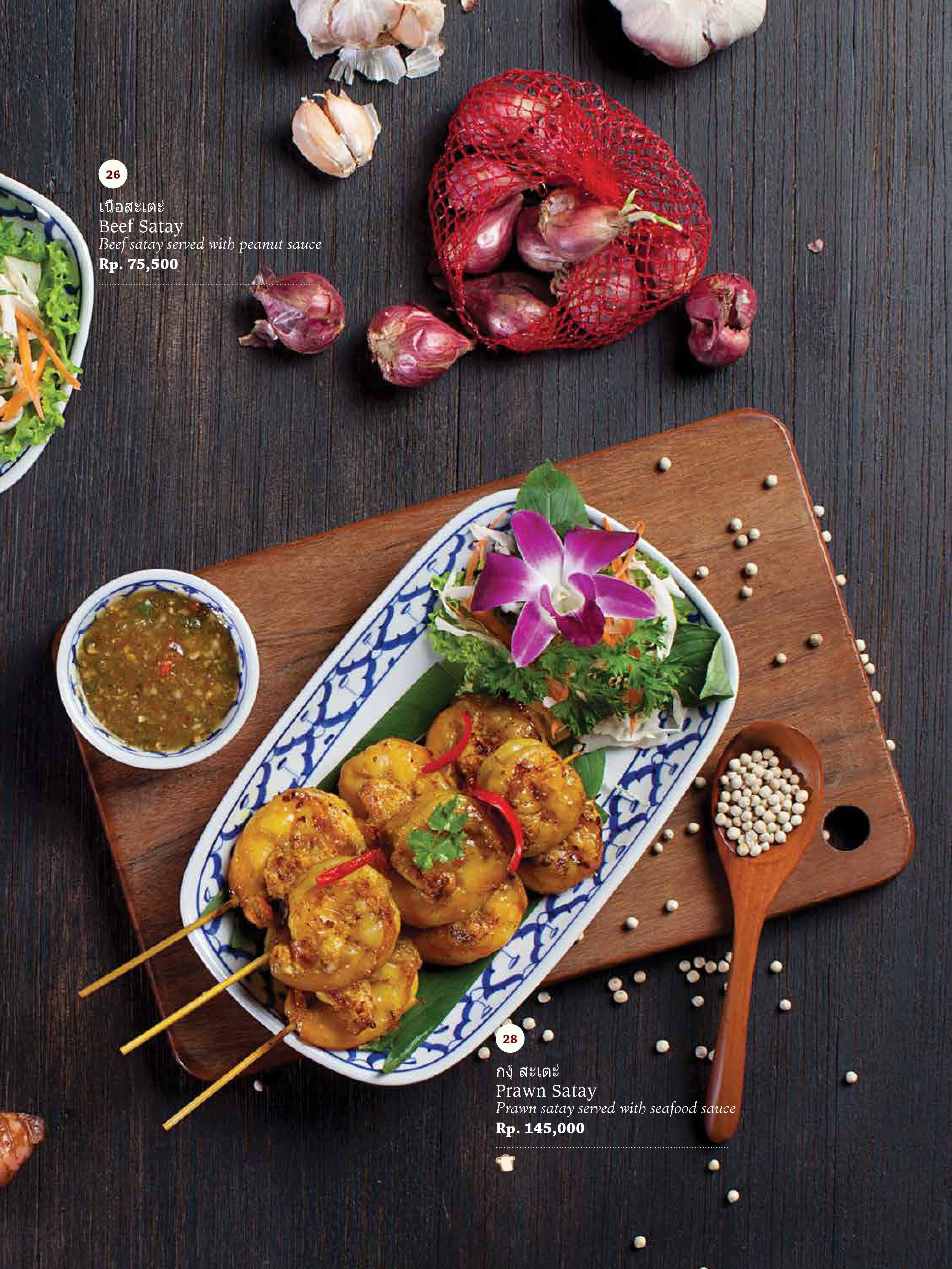 Carta del restaurante Jittlada, Tangerang, Living World