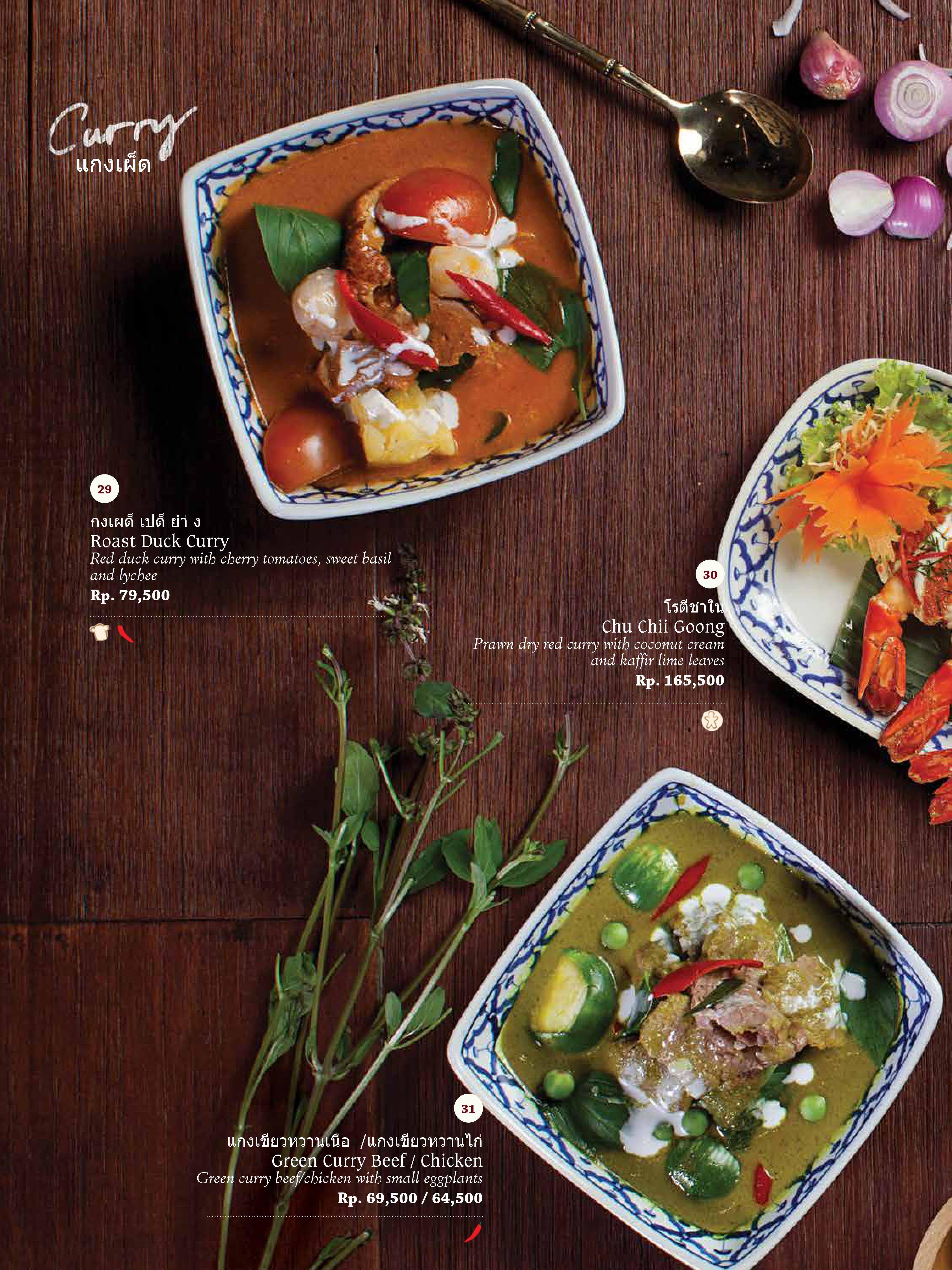 Carta del restaurante Jittlada, Tangerang, Living World