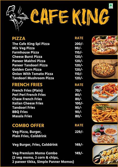 Menu of Cafe King, Titwala, Thane