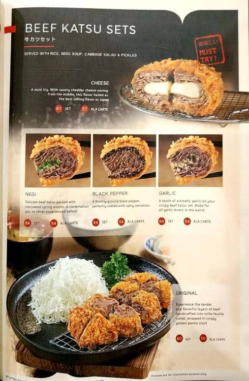 Menu at Kimukatsu Mall Kelapa Gading restaurant, North Jakarta, Mall ...
