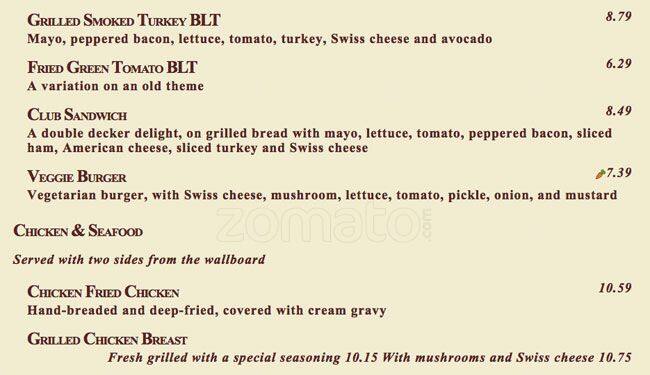 Menu at Texan Cafe & Pie Shop, Hutto, 207 East St