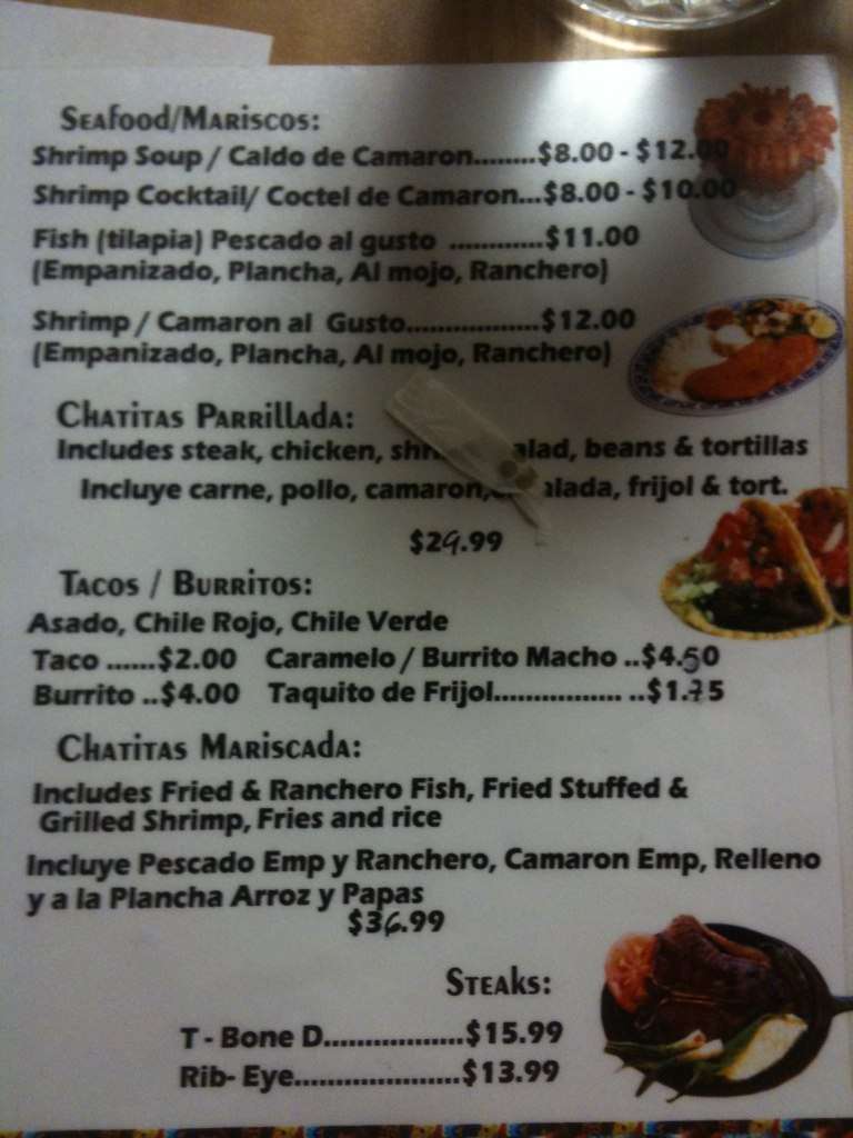 Chatitas Mexican Restaurant, Douglas, Douglas - Urbanspoon/Zomato