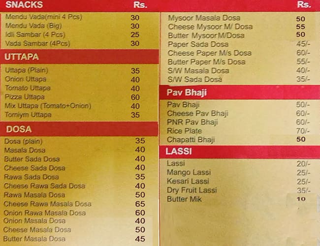 Menu of Shree Ganesh Lunch & Snacks Corner, Wagle Estate, Thane West, Thane