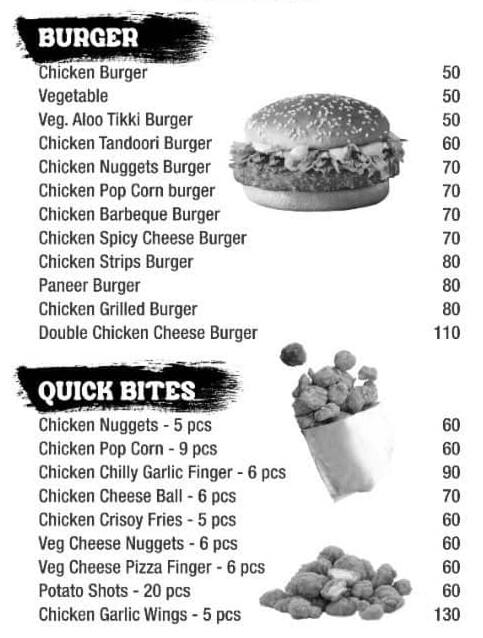 Menu of Al Safa Fast Food, Mohammad Ali Road, Mumbai