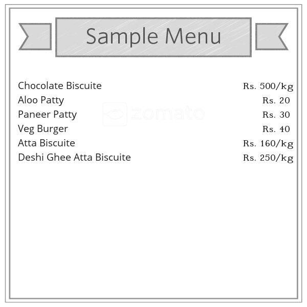 Menu at The Golden Basket, Panchkula, DSS 320, Sector 20