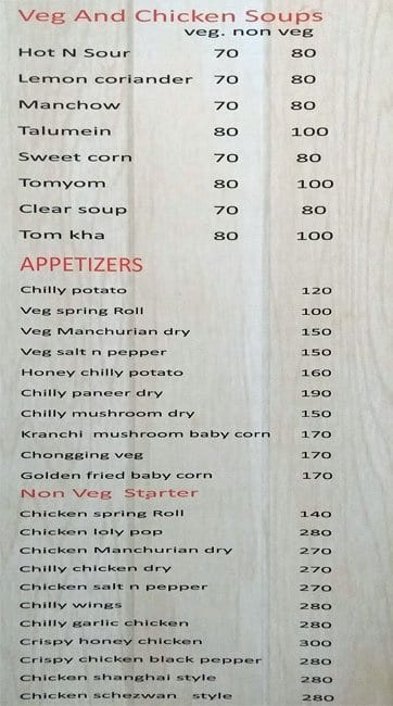 Chef House Menu, Menu for Chef House, DLF Phase 3, Gurgaon - Zomato