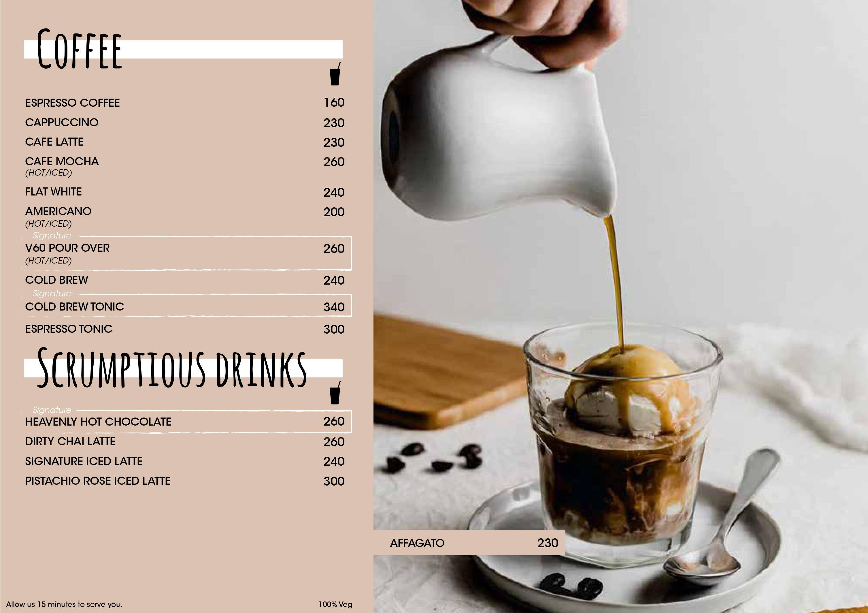 Menu of World Of Desserts, Athwa, Surat