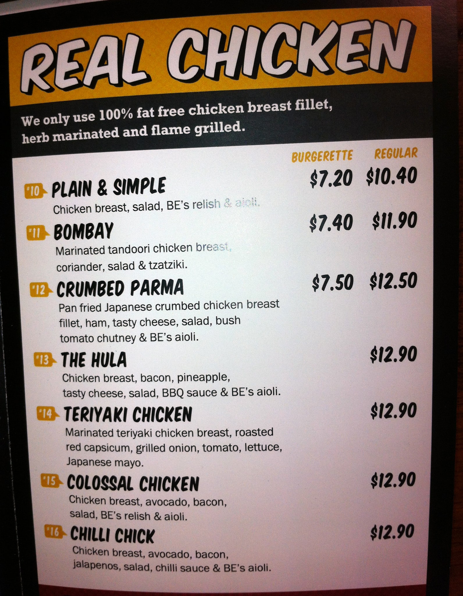 Menu at Burger Edge Waterford Shopping Centre, Waterford