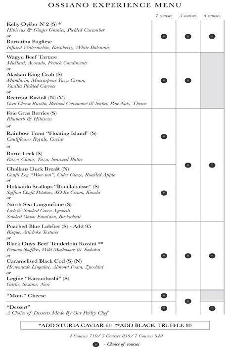 Ossiano - Atlantis The Palm, Palm Jumeirah, Dubai - Zomato