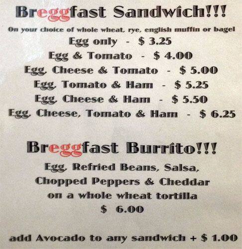 Cafe 260 Menu, Menu for Cafe 260, St. Lawrence, Toronto - Urbanspoon/Zomato