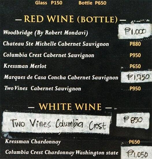 Menu at The Suite Room by Casa Verde restaurant, Cebu City, 69 Lim Tian ...