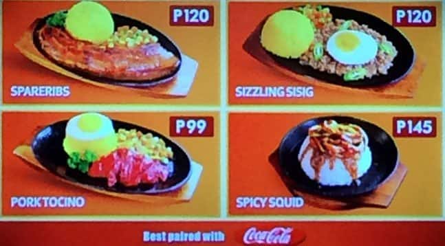 Sizzling Plate Menu, Menu for Sizzling Plate, North Reclamation Area ...