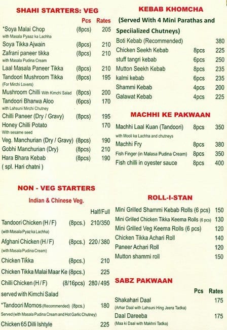 Menu at Green Chilli, Gurugram, No. 81