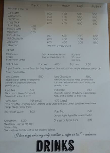 Flower Power Penrith Cafe Menu | Best Flower Site