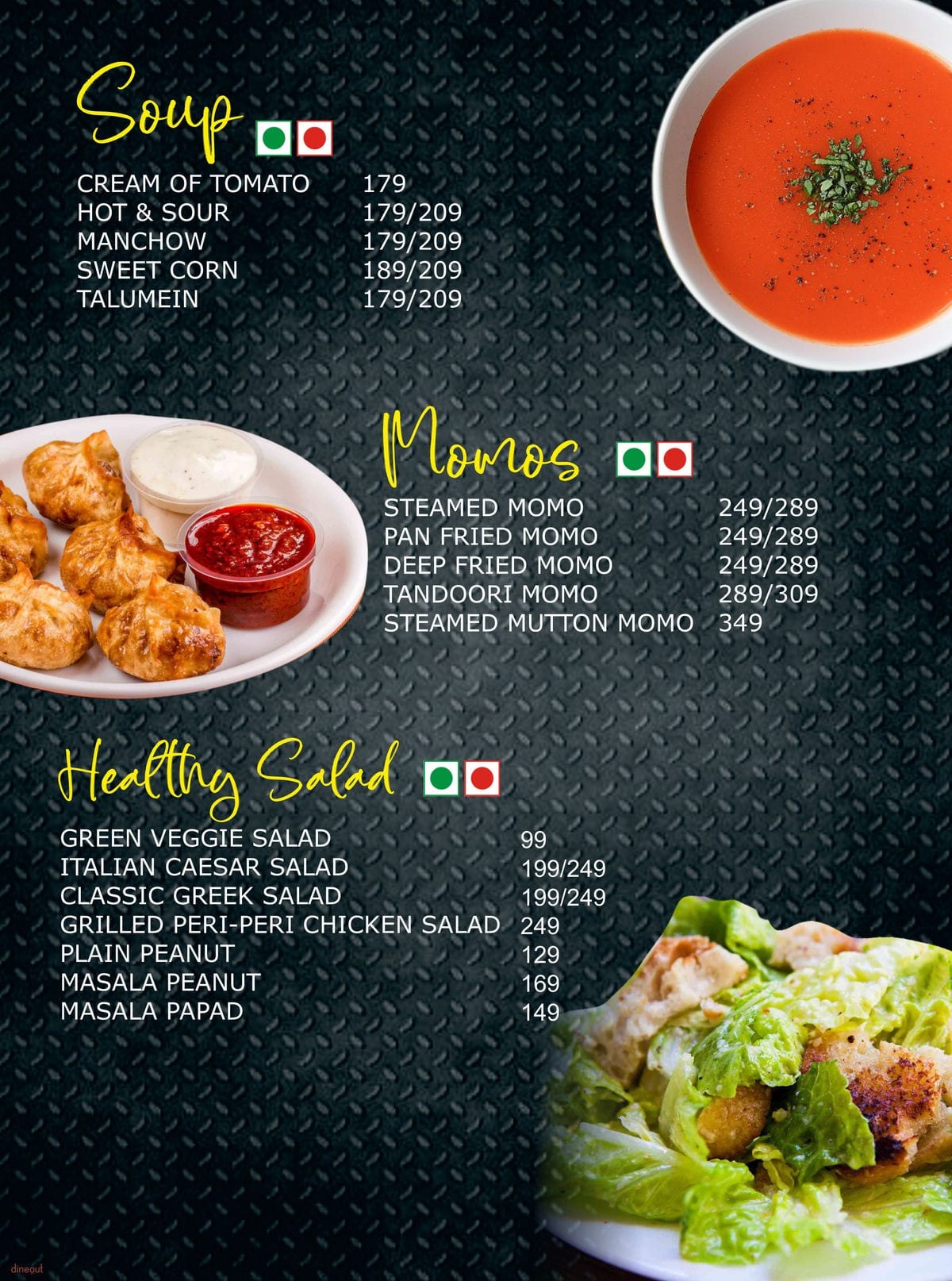 Menu of Rascal Cafe & Lounge, Delhi University-GTB Nagar, New Delhi