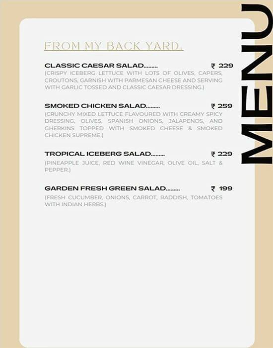 Menu of Hit A Pint Brewery & Restaurant, Raj Nagar, Ghaziabad