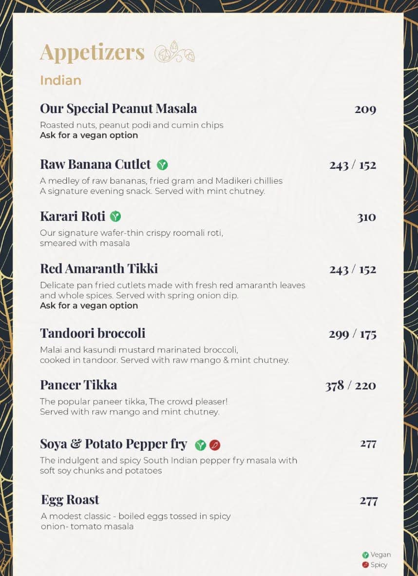 Menu of Byg Brewski Brewing Company, Hennur, Bangalore