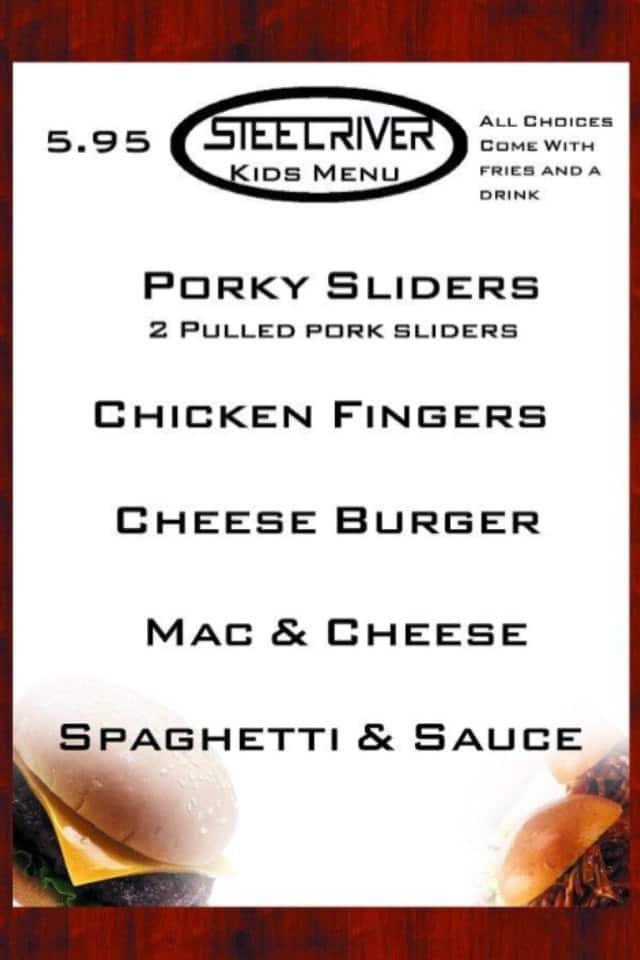 Menu at Whiskey River Pub and Grill, Rochester