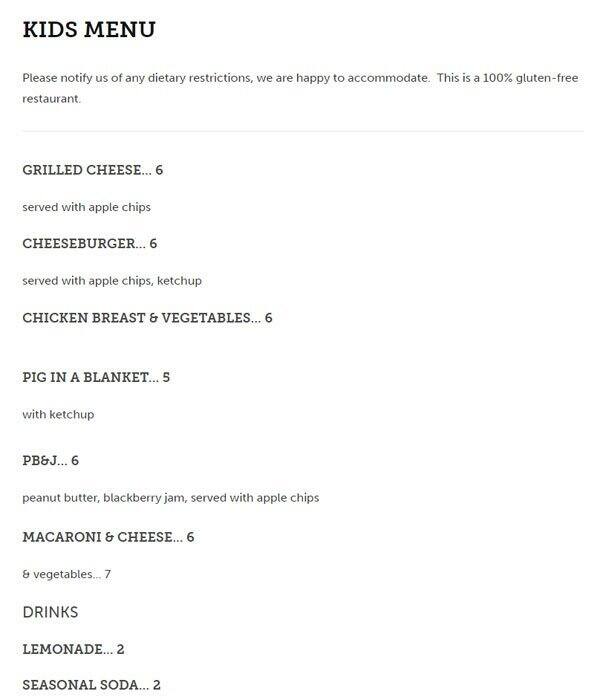 Menu at Ground Breaker Brewing and Gastropub, Portland, SE 7th Ave