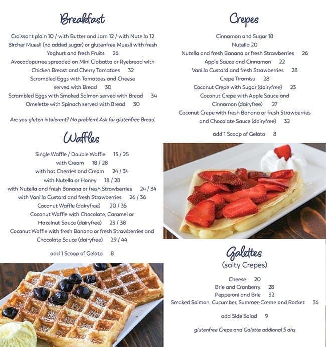 Cafe Confetti Menu, Menu for Cafe Confetti, Jumeirah Lake Towers (JLT ...